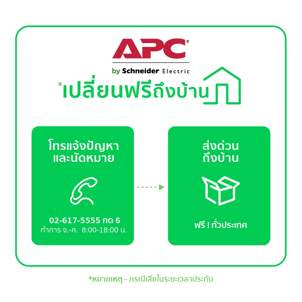 เครื่องสำรองไฟ APC Back-UPS Pro รุ่น BR900MI ตัวแทนจำหน่าย APC ...