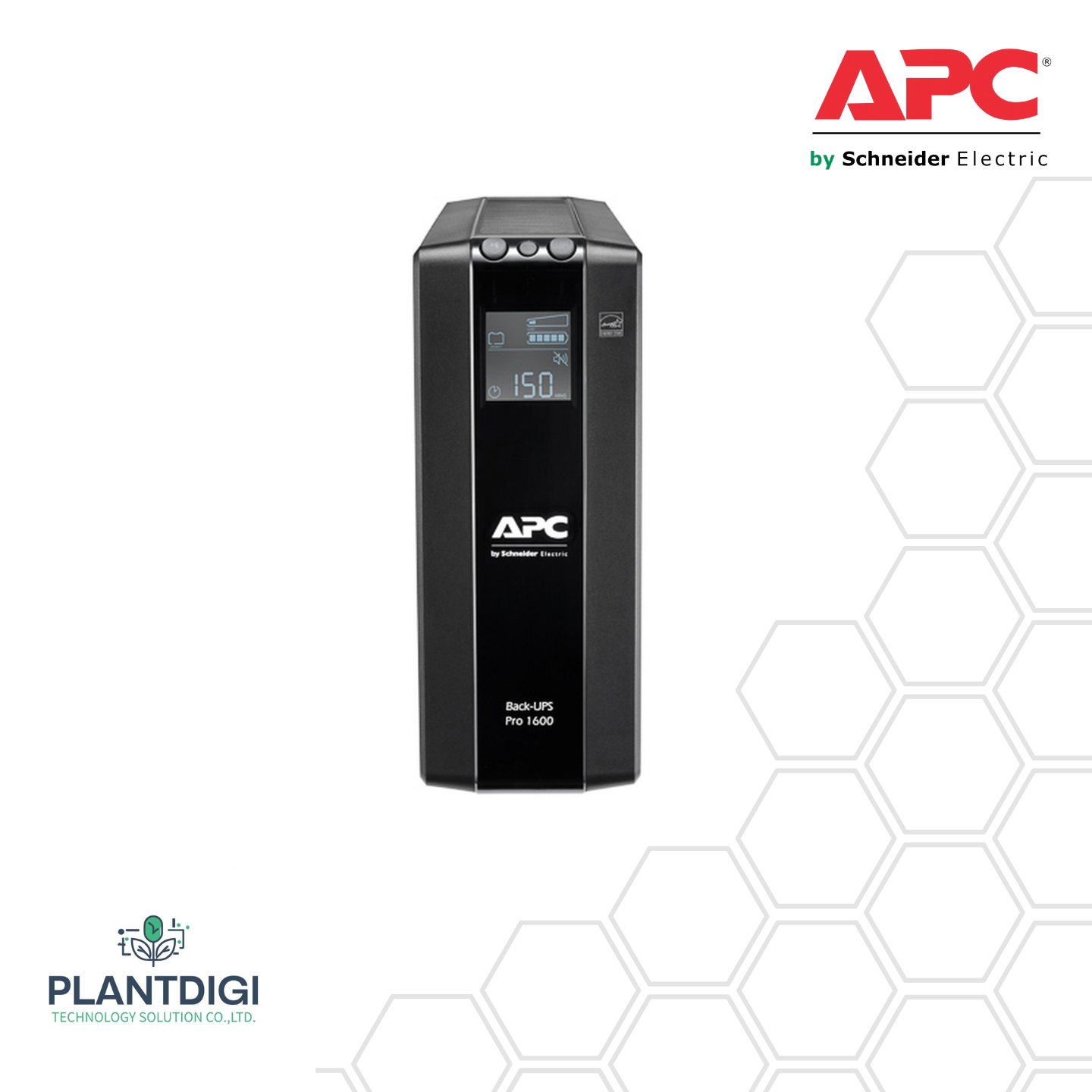 เครื่องสำรองไฟ APC Back-UPS Pro รุ่น BR1600MI ตัวแทนจำหน่าย APC ...