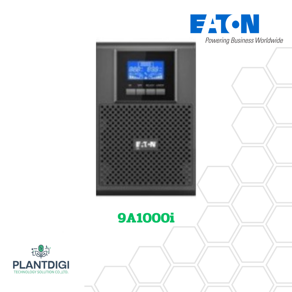 เครื่องสำรองไฟ Eaton 9A รุ่น 9A1000I (9210-53050) True Online UPS ...