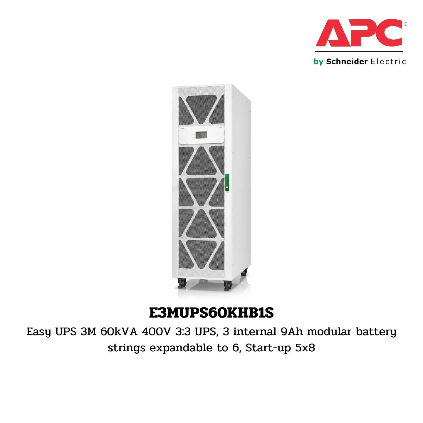 เครื่องสำรองไฟ APC Easy UPS 3M รุ่น E3MUPS60KHB1S - Plantdigi