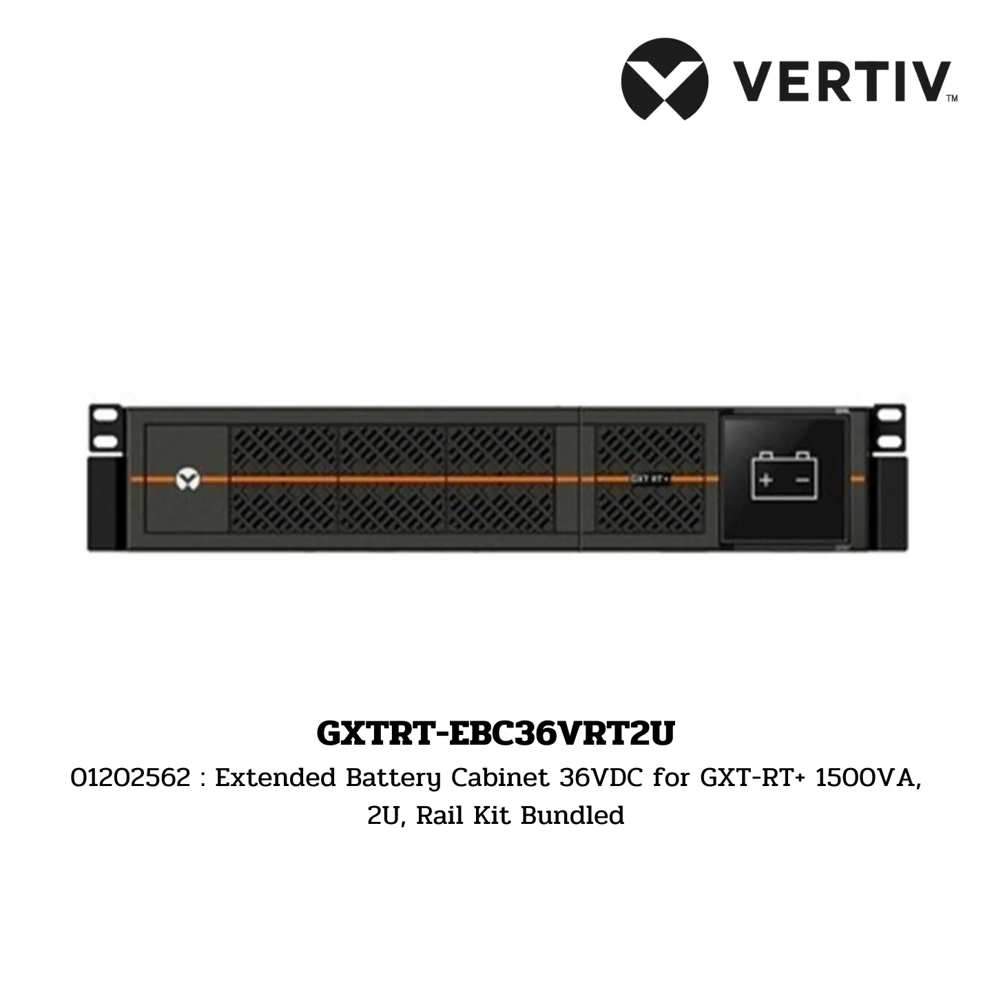 แบตเตอรี่ Vertiv GXT Series GXTRT-EBC36VRT2U - Plantdigi